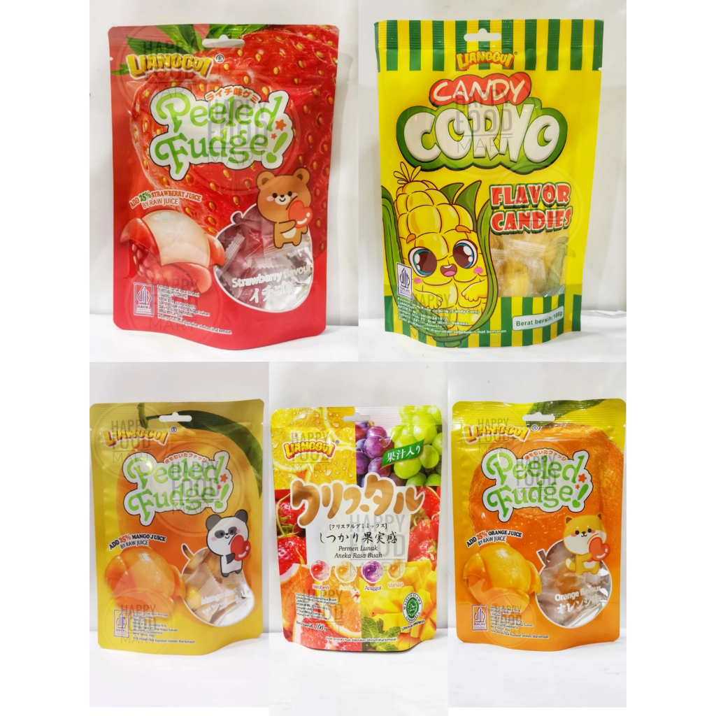 [HALAL] Lianggui PEELED FUDGE 108 GRAM/LIANG GUI SOFT CANDY VARIOUS ...