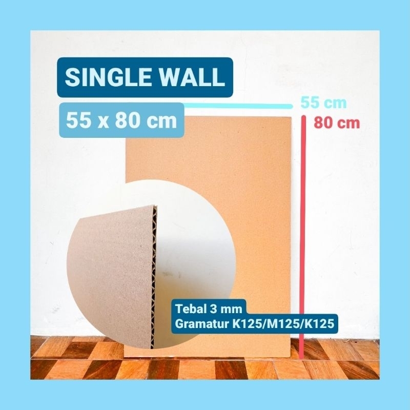 Single wall cardboard sheet 55 x 80 cm, 3mm thick, cardboard sheet ...