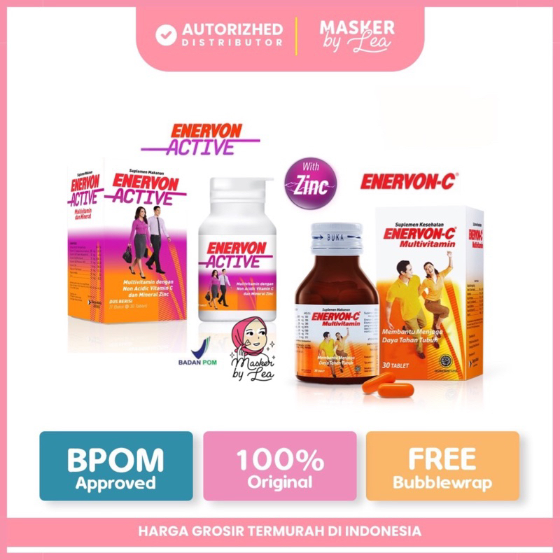 Enervon C Enervon Active Vitamin C And B Complex/Multivitamin/ Vitamin ...
