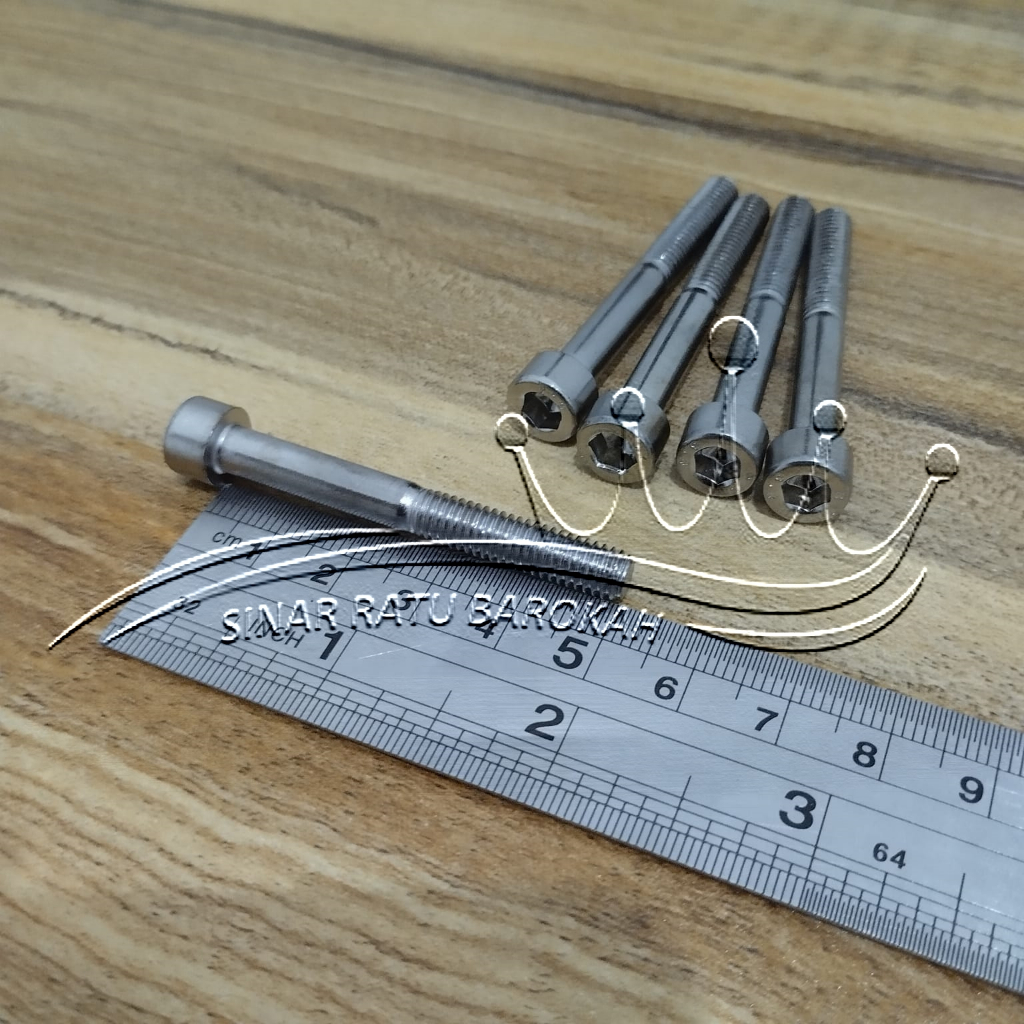 L NEKEL BOLT M6X50 LENGTH 5CM 6X50 KEY L 5 M6 | Shopee Malaysia