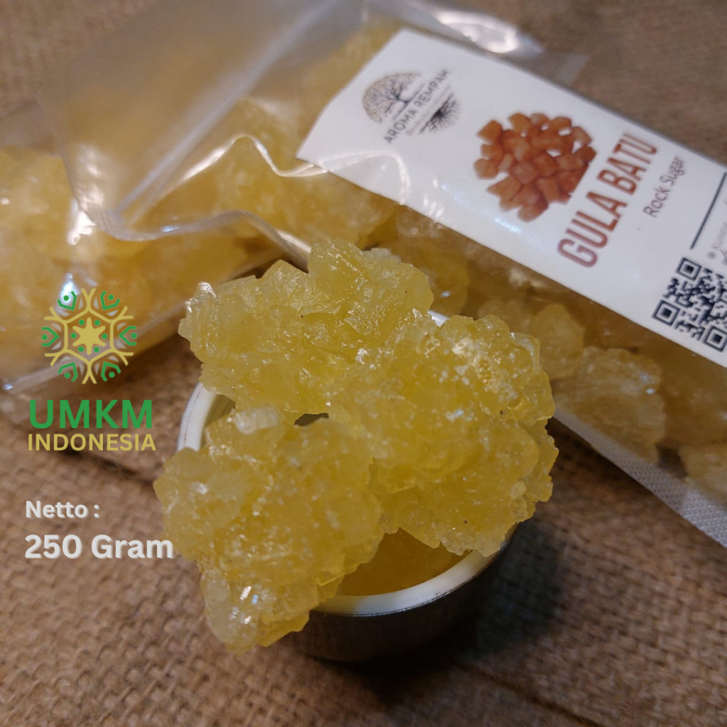 Original ORGANIC Yellow Stone SUGAR ROCK SUGAR ORGANIC 250 Grams ...