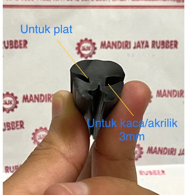 Rubber list type (H) 16mm wide / rubber box panel | Shopee Malaysia