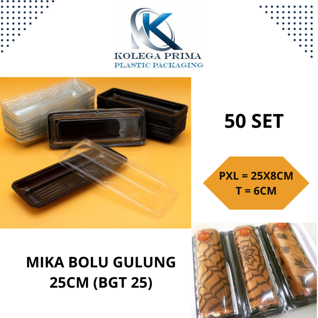 Mika BOLU ROLL 25CM/ BGT 25/ MIKA BOLU STEAM 50PCS | Shopee Malaysia