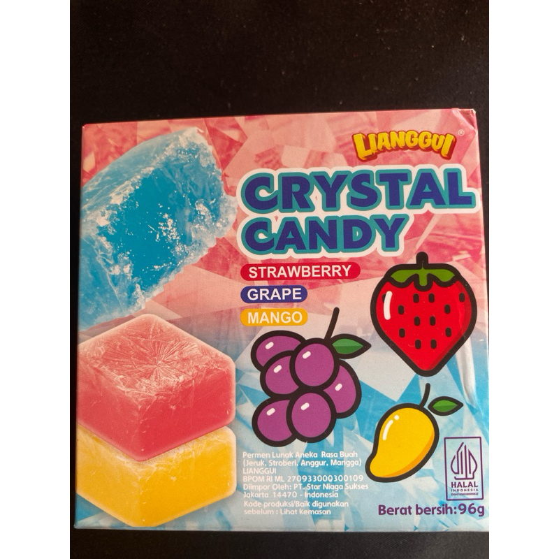 Original HALAL LIANGGUI CRYSTAL CANDY WITH SAFE POM | Shopee Malaysia