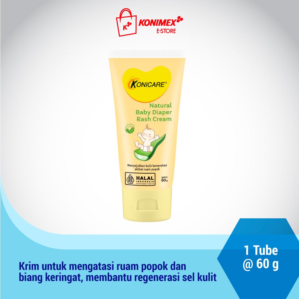 Konicare Anti Diaper Rash Tube 60 gr | Shopee Malaysia