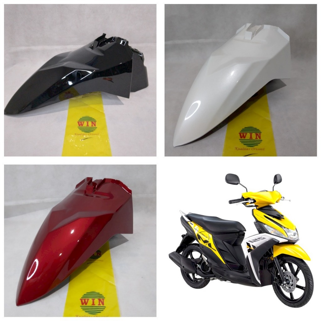 MERAH HITAM PUTIH Front / Rear Fender Mio 125 M3 2014 2015 2016 2017 ...