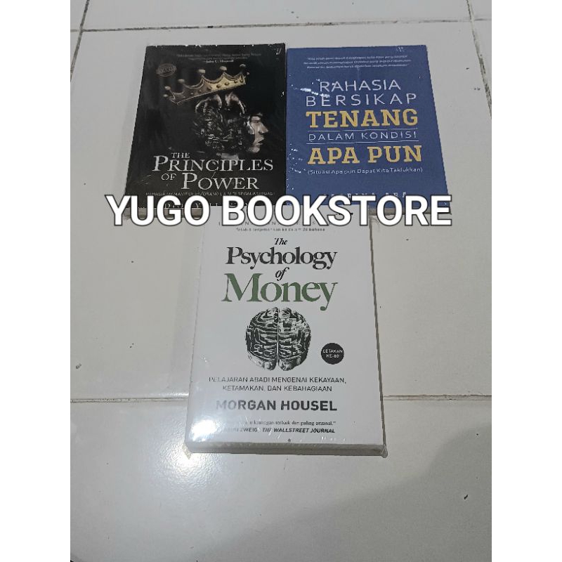 Package OF 3 Books THE PRINCIPLES OF POWER- THE Secret OF Being Calm In ...