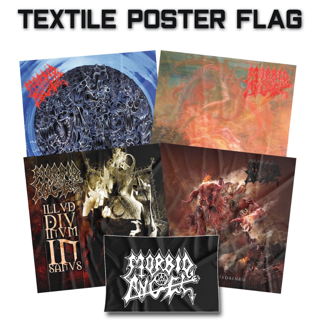 Morbid ANGEL - Textile Flag / Band Flag / Fabric Poster | Shopee Malaysia