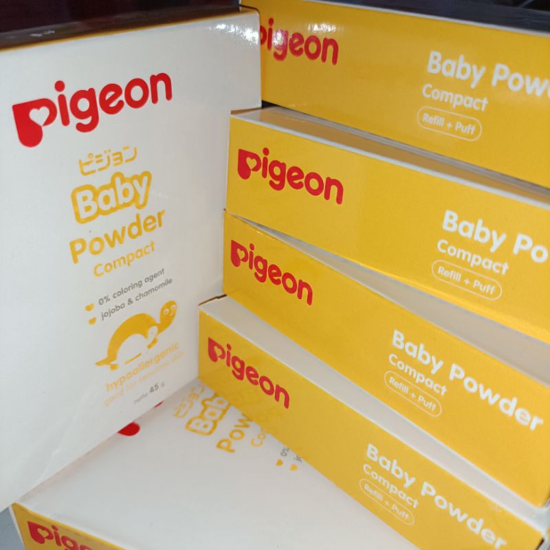 Alfatihkid PIGEON Pressed POWDER 45g | Shopee Malaysia