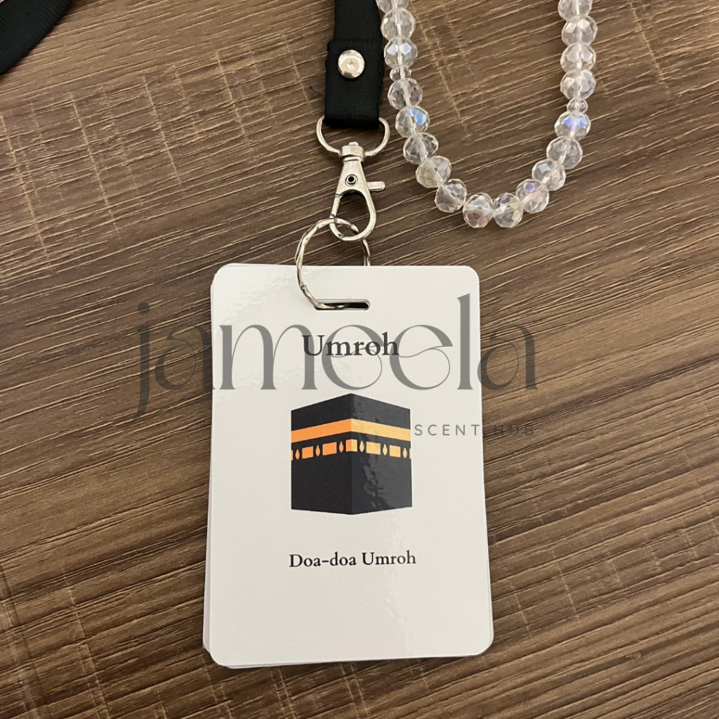 (Plain Design) Umrah Prayer Book | Mini Note Umrah Card | Flashcard ...
