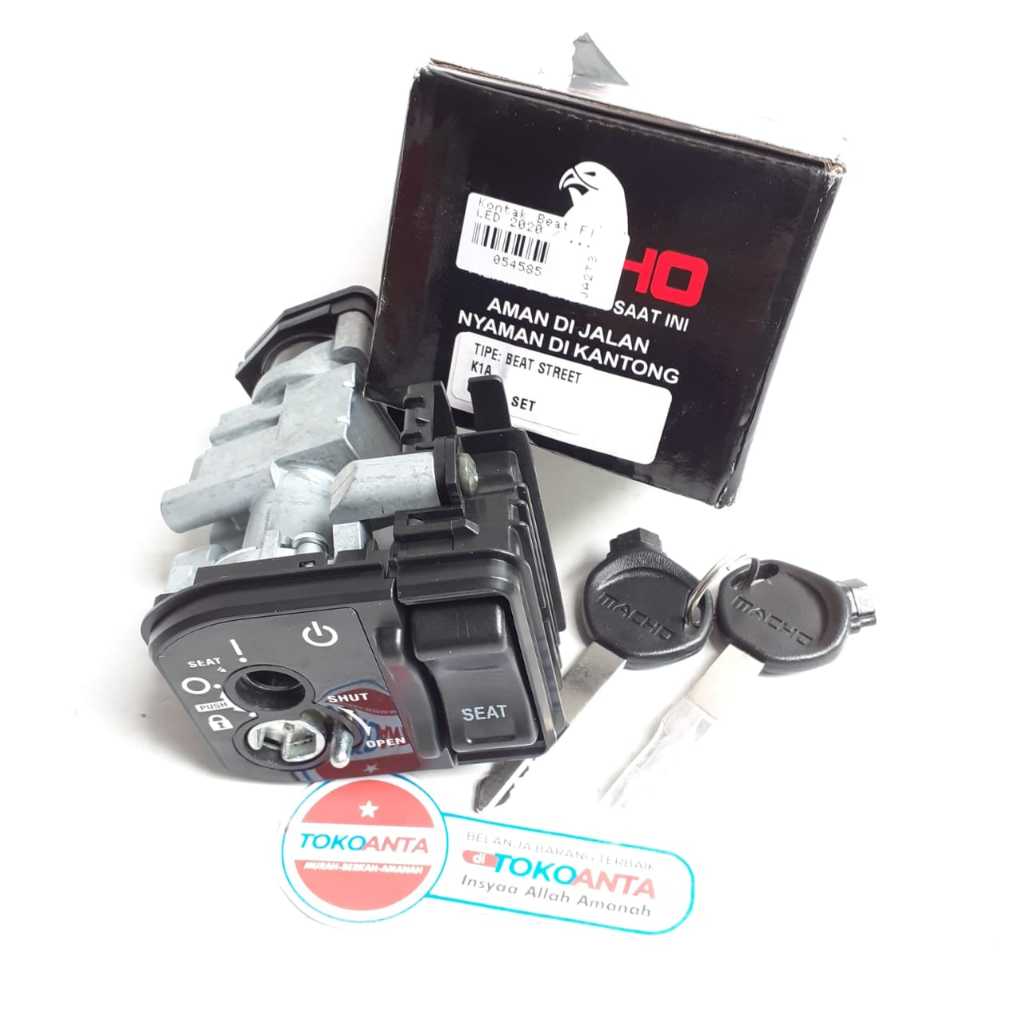 Honda Beat FI 2020 Beat Street K1A Motorcycle Seat Lock Set Ignition ...