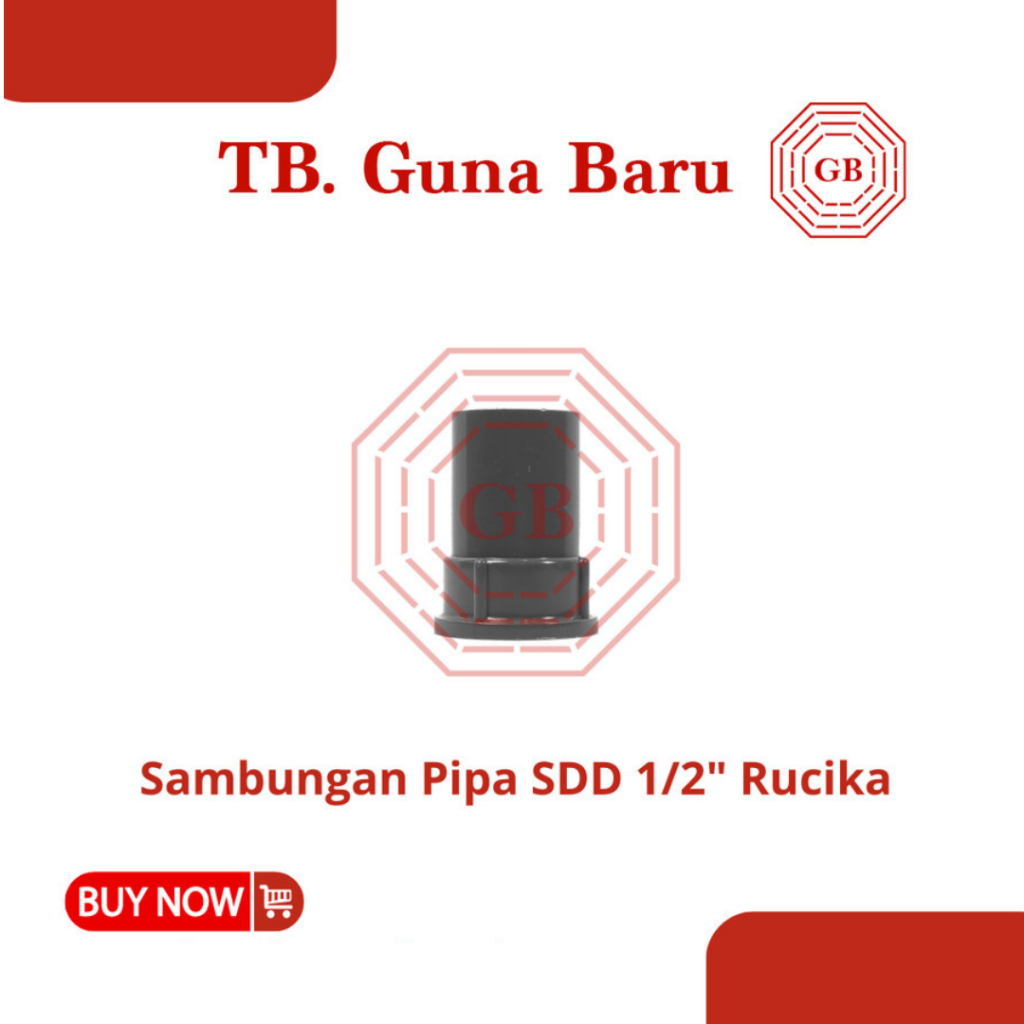 Pvc Pipe Connection SDD AW 1/2" Socket Thread In AW 1/2 Inch Rucika ...