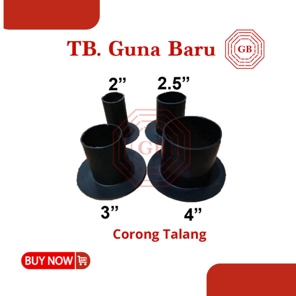 HITAM Black Water Gutter Funnel 2 / 2,5 / 3 / 4 Inch | Shopee Malaysia