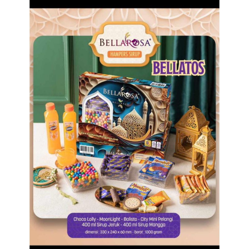 Bellarosa BELLATOS Syrup Package Contains 6 Newest Kinds 2024 SEMARANG ...