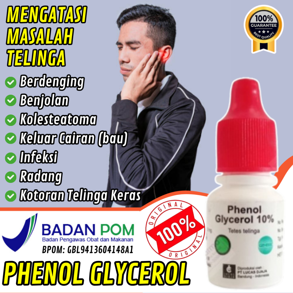 Ear Drop Liquid Out Liquid (Baucet) Phenol Glycerol Antiseptic Liquid ...