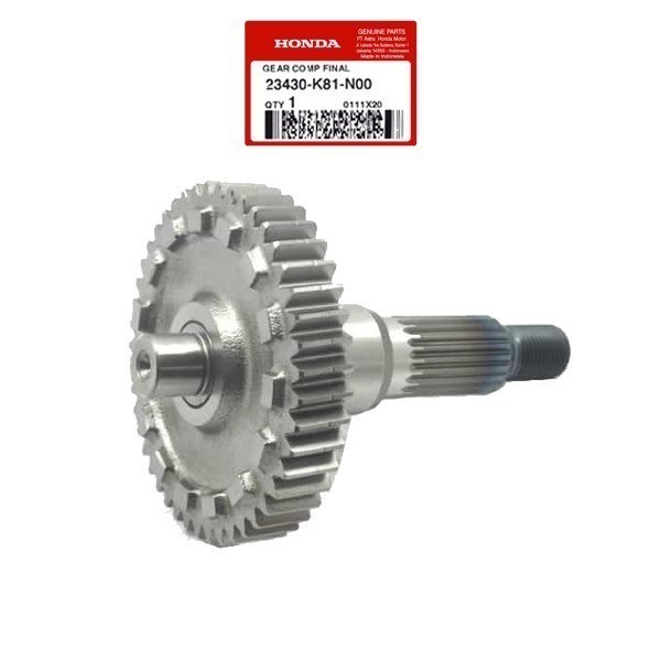 Gear Comp Final BeAT eSP, Scoopy eSP, Vario 110 eSP AHM (23430-K81-N00 ...