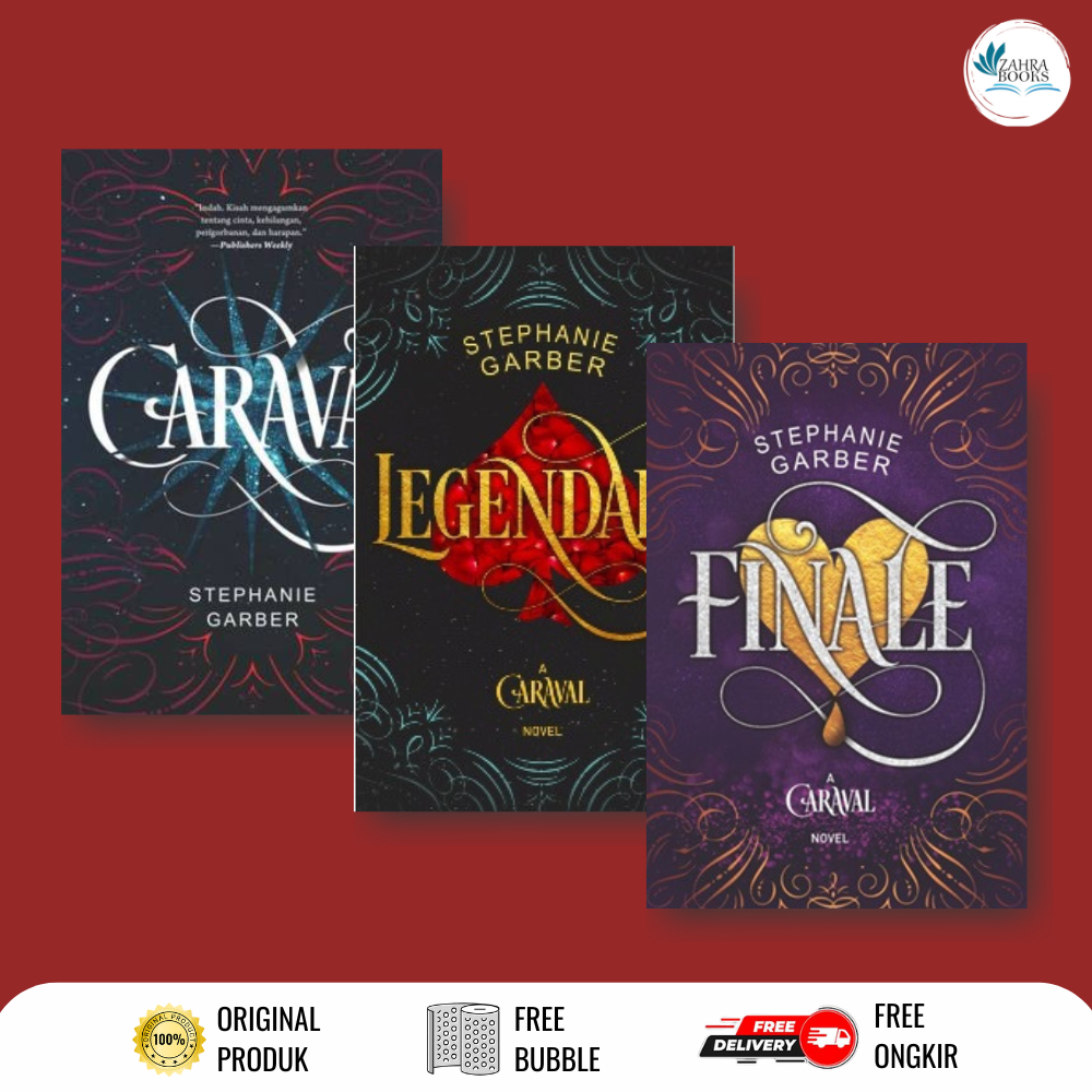 Novel CARAVAL, CARAVAL 2: LEGENDARY, CARAL 3: FINALE by Stephanie ...
