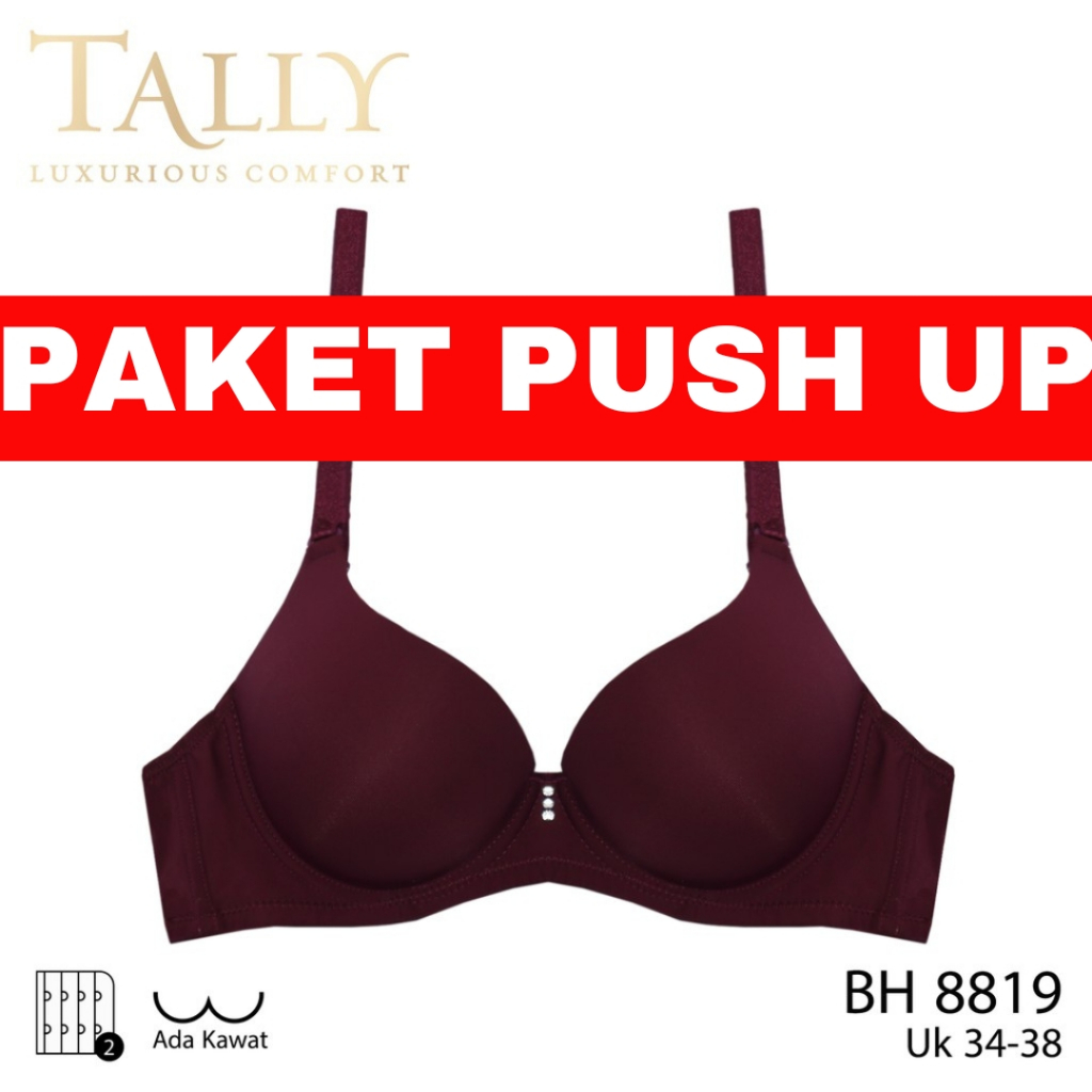 TALLY Mix Variant Breast Lift Push Up Bra Package with Stains | Shopee ...