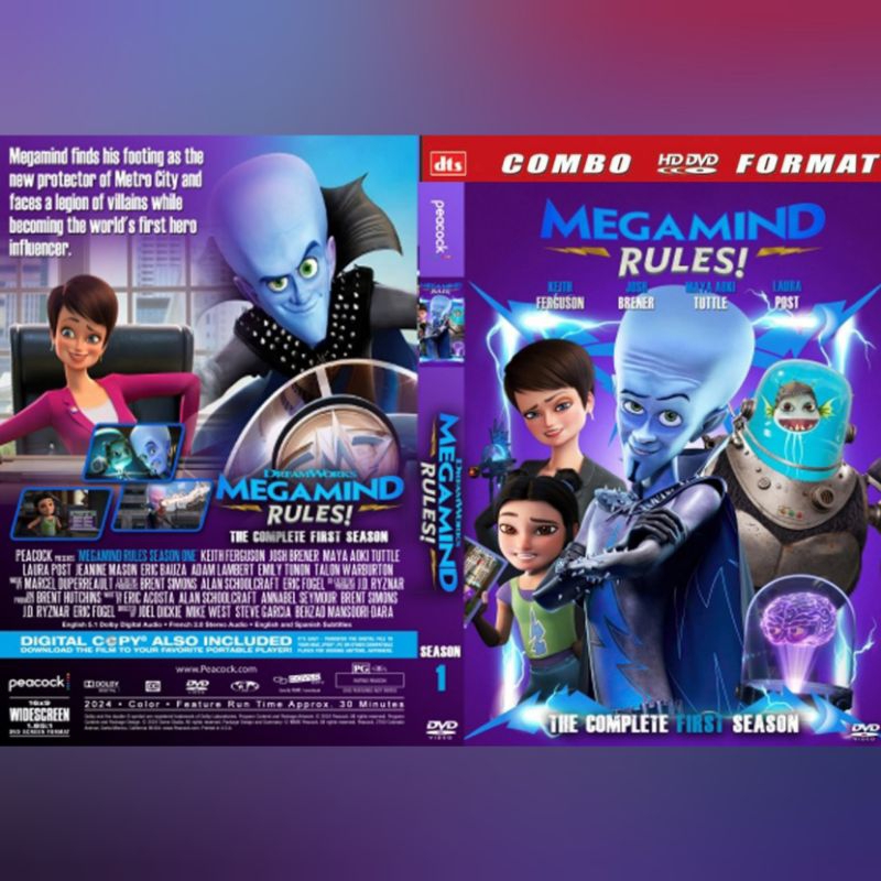 Megamind Rules Cartoon Cassette (2024) | Shopee Malaysia