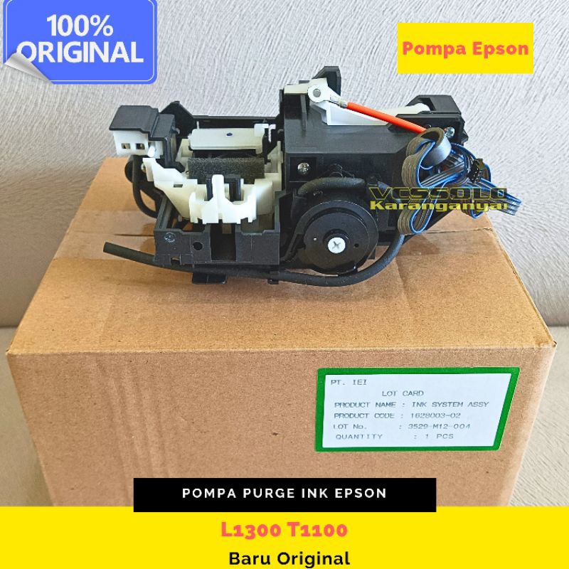 Original Epson L1300 T1100 Cleaning Ink System Purge Unit Pump | Shopee ...