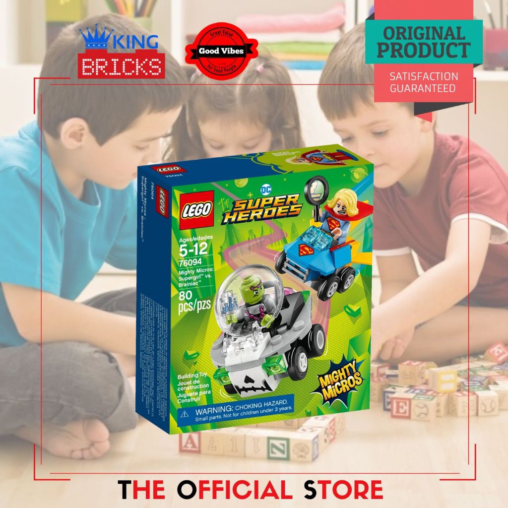 Lego Original DC COMICS SUPER HEROES 76094 Mighty Micros Supergirl vs ...