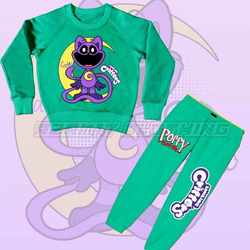 Children's Suits/Sweater Jogger Pants Kids Catnap Poppy Playtime ...