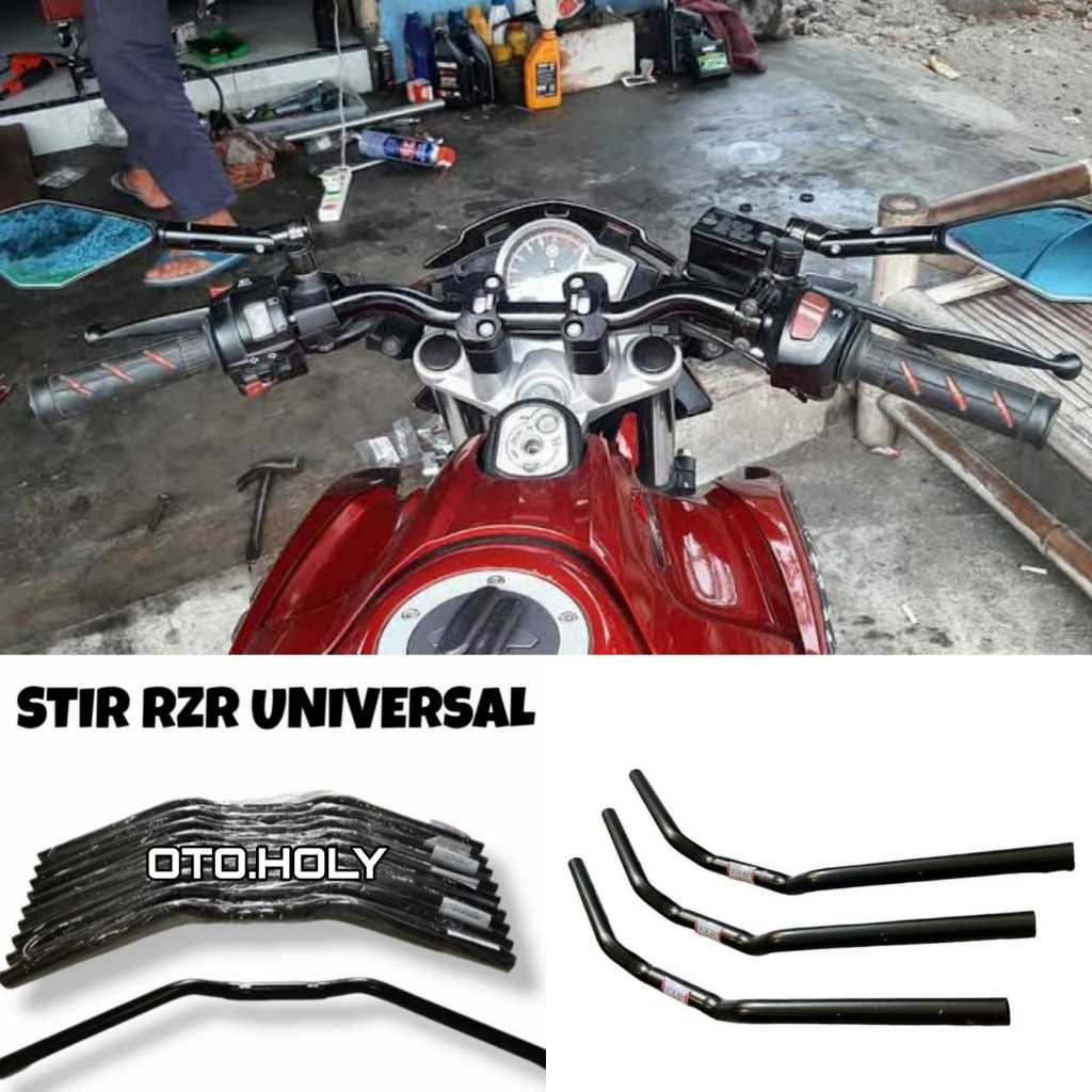QUALITY YAMAHA RZR FULL BLACK UNIVERSAL PNP CB 150R VIXION SATRIA FU ...