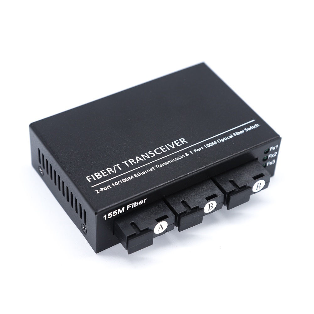 Htb HS-AIRPO 3FO 2LAN+PoE Media Converter Fiber Optic HSAirpo CM3F2E ...