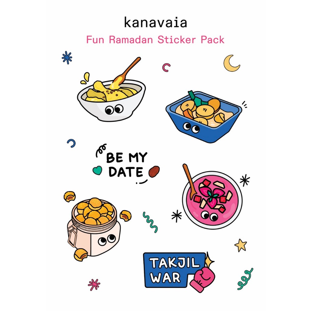 Kana Sticker Pack - Ramadan Edition 2nd | Shopee Malaysia