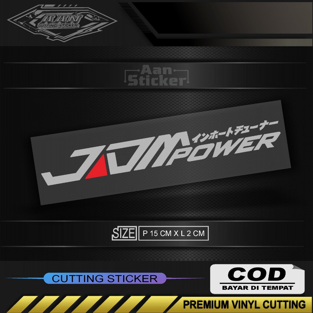 Jdm kanji power stickers cutting stickers | Shopee Malaysia