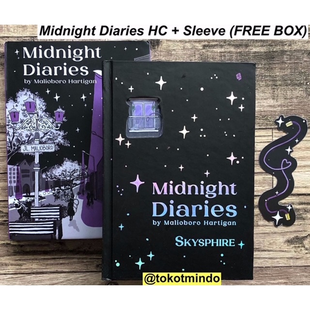 ORIGINAL Novel MIDNIGHT DIARIES (by Malioboro Hartigan) Skysphire - Bukune | Shopee Malaysia