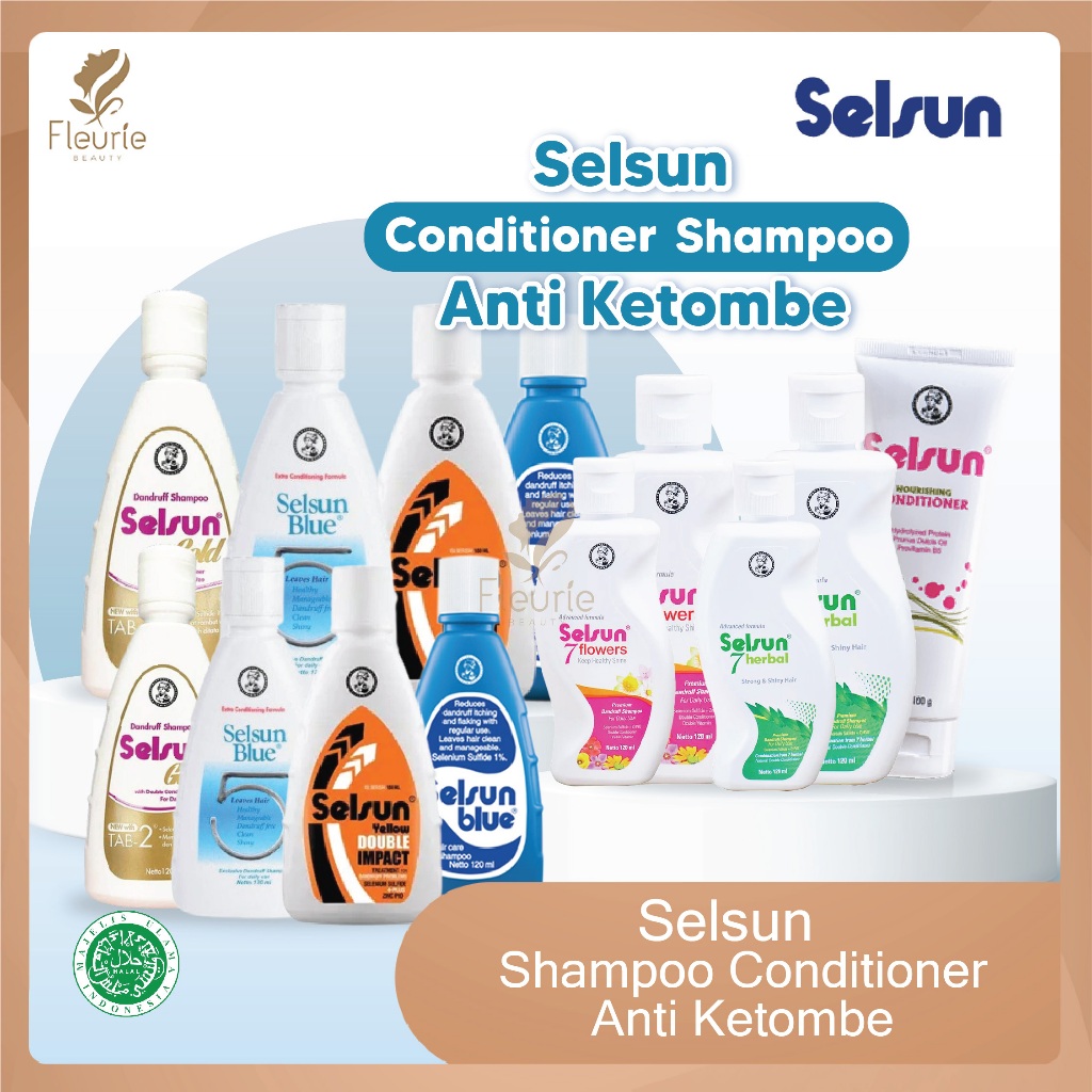 Selsun Anti Dandruff Shampoo Conditioner - Selsun Blue 5/Yellow Double ...
