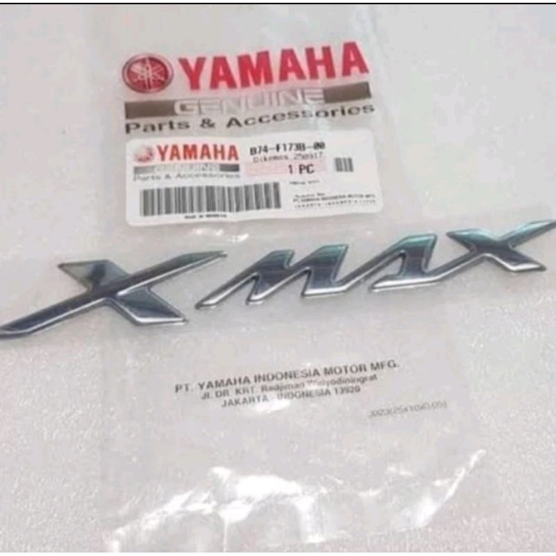 Original YAMAHA XMAX Writing EMBLEM (Unit) | Shopee Malaysia