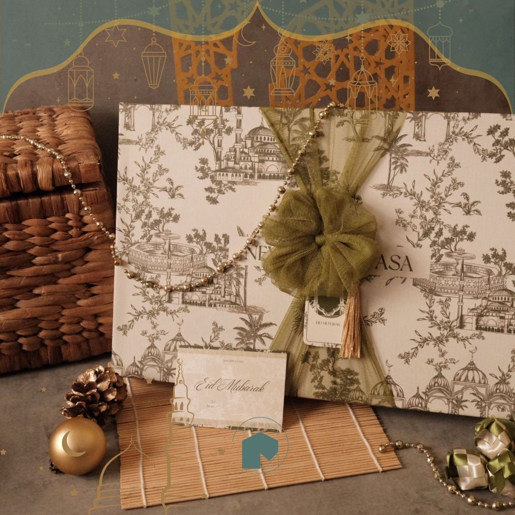 Set OF 2 eid hamper packages eid al-Fitr gift JASMIN parcel ramadhan ...