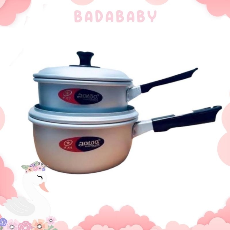 Java HAPPY POT 16CM AND 18CM/MILK POT/HANDheld POT/LIV LID POT/MI ...