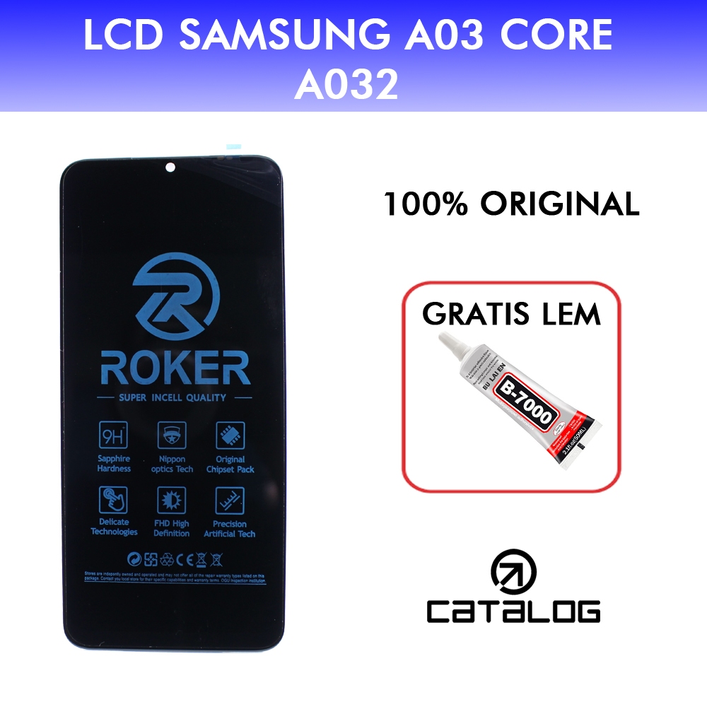 Original ROKER LCD SAMSUNG A03 CORE/A032 FULLSET | Shopee Malaysia