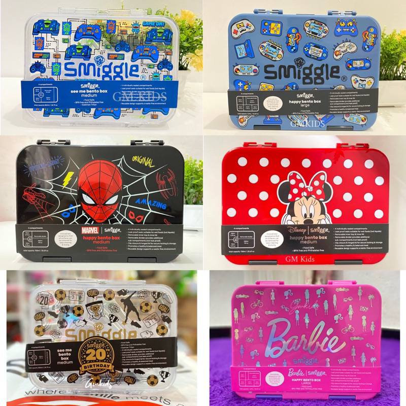 !! Smiggle Bentobox Original Smiggle Lunch Box | Shopee Malaysia