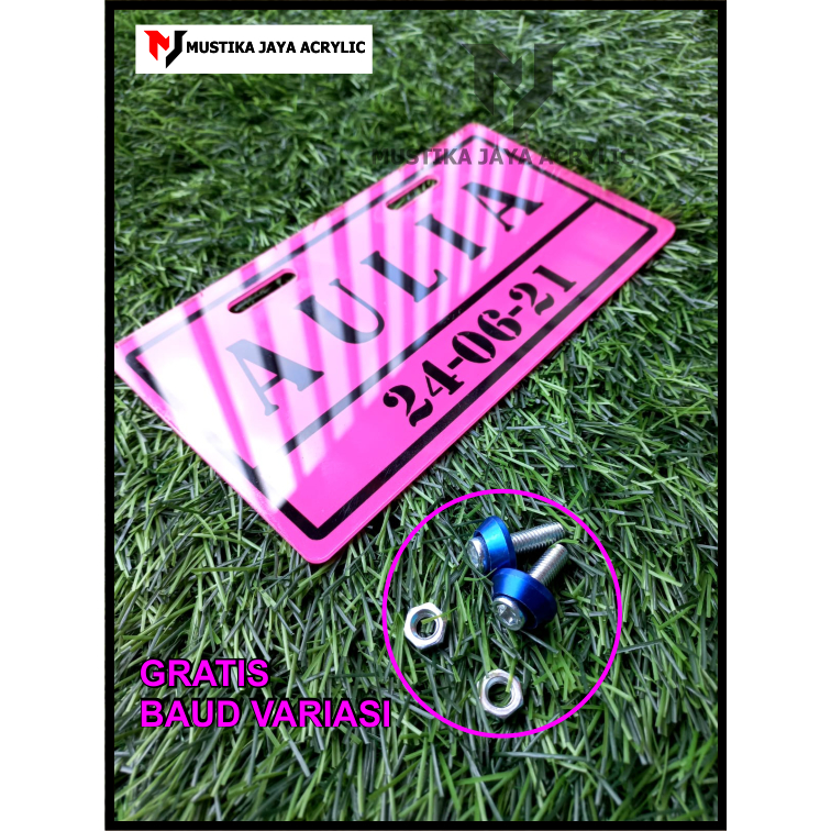 Custom Electric Bicycle Number Plate acrylic Material+baud Variation ...