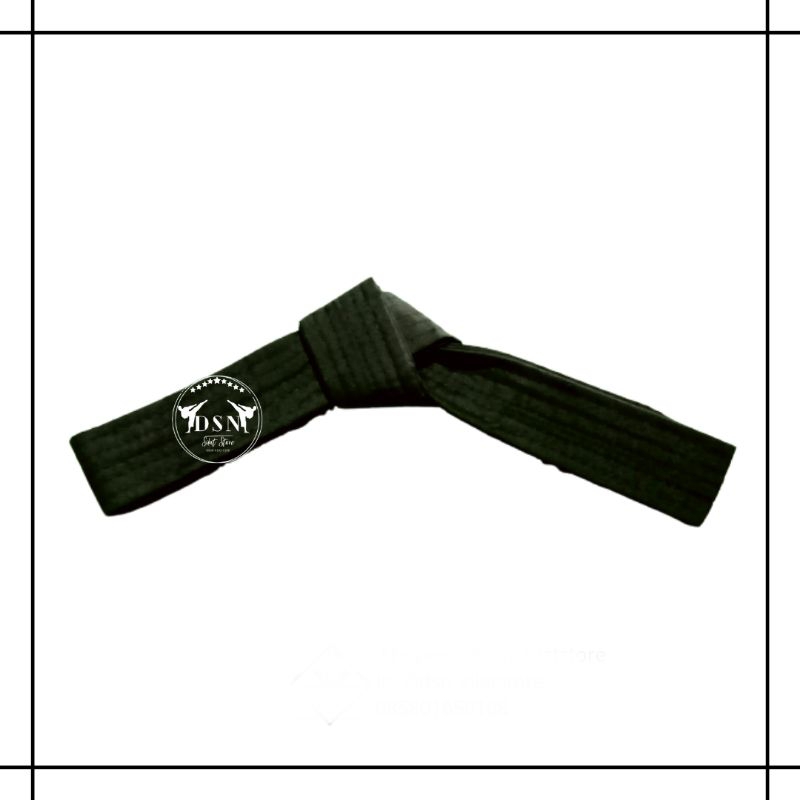 HITAM Pencak Silat Belt - Quality Black Belt - Silat Belt - Dacron Belt ...