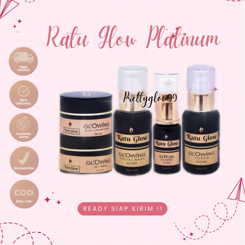 Ratu GLOW PLATINUM ORIGINAL Package RATU GLOW SKINCARE | Shopee Malaysia