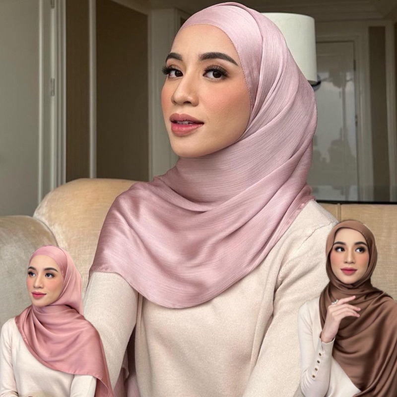 Pashmina SHIMMER GRADENZA SILK/ PASHMINA SATIN SILK SHIMMER/ PASHMINA ...