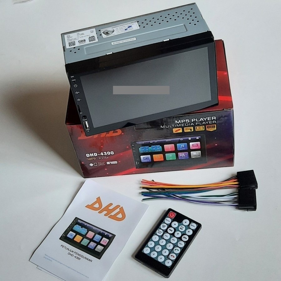 Head Unit 7 Inch / Double Din 7 Inch MP5 Bluetooth / Double Din Head ...