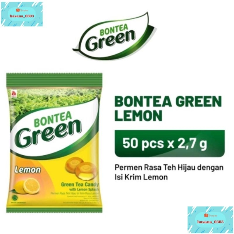 Bontea Green Lemon Candy 1 Bag (50 x 2.7 gr) | Shopee Malaysia