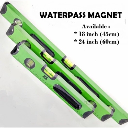 Magnetic Spirit Level Magnetic Thick Aluminum Spirit Level 18 inch 24 ...