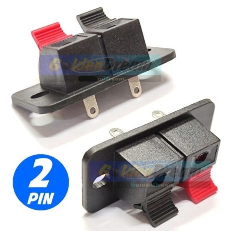 Audio Amplifier 2-Pin Speaker Clamp Terminal | Shopee Malaysia