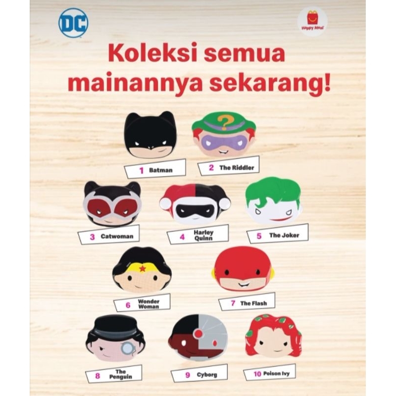 Children's Toys Gifts Happy Meals McD McDonald McDonalds Warner Bros ...