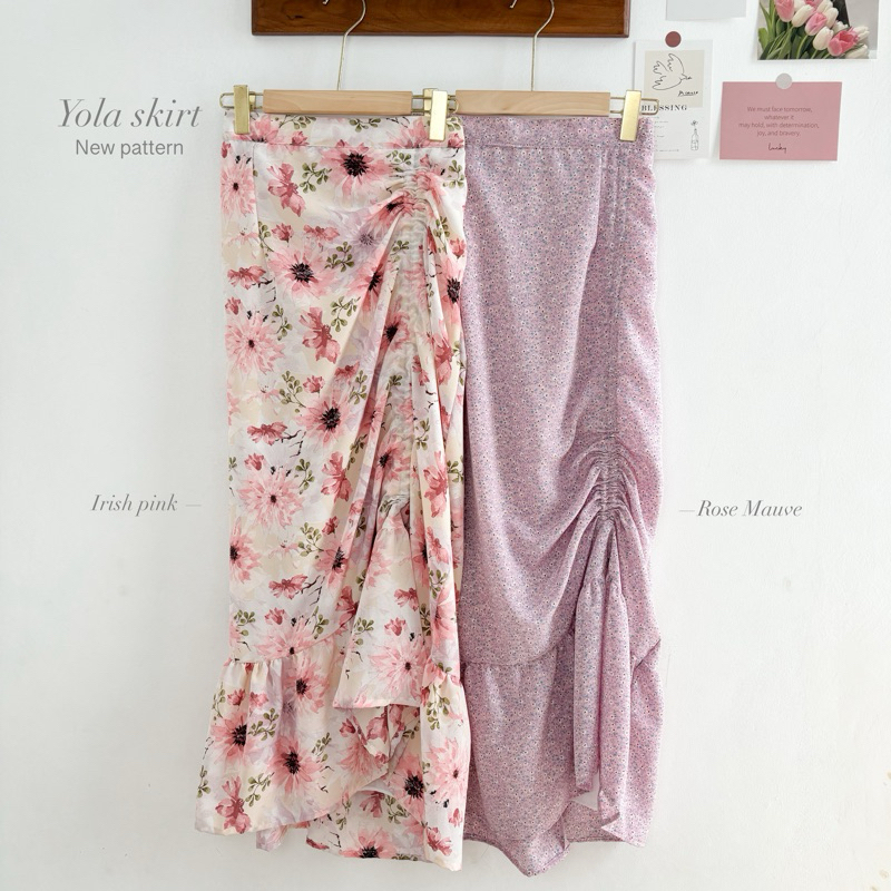 Ghamara • YOLA SKIRT | Drawstring Skirt | Midi skirt | Motif Skirt ...