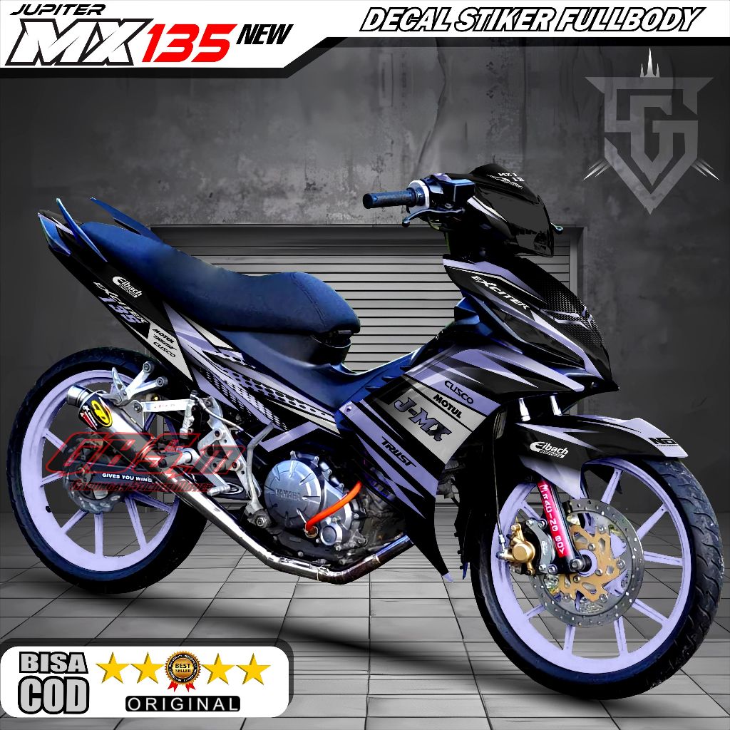 Viral - New Jupiter Mx Decal Jupiter Mx 135 Fullbody Decal Sticker ...