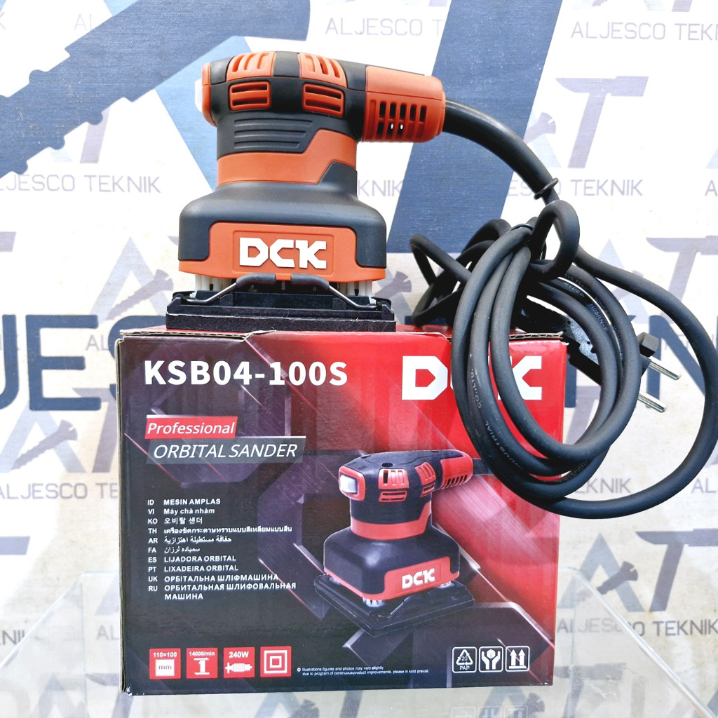 MESIN Dck KSB04-100S Square Sanding Machine 110x100mm - ORBITAL SANDER ...