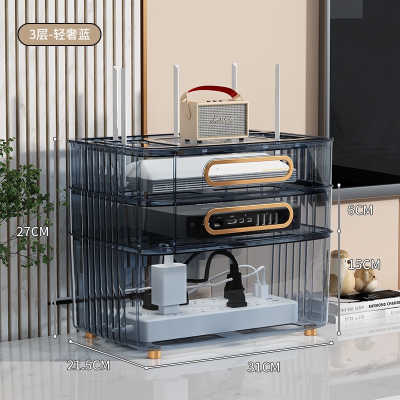 Acrylic Cable Organizer - Aesthetic Socket Cable Storage | Shopee Malaysia